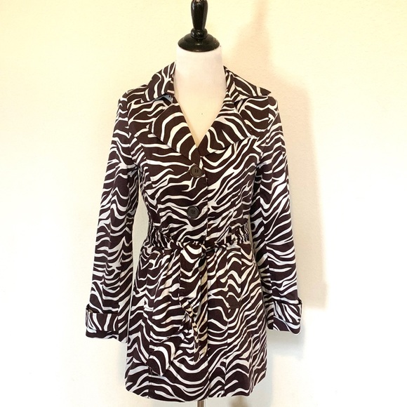 Anthropologie | Jackets & Coats | Anthropologie Luii Giraffe Print ...